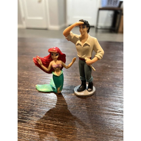Disney | Toys | Disney The Little Mermaid Action Figure Characters Set ...